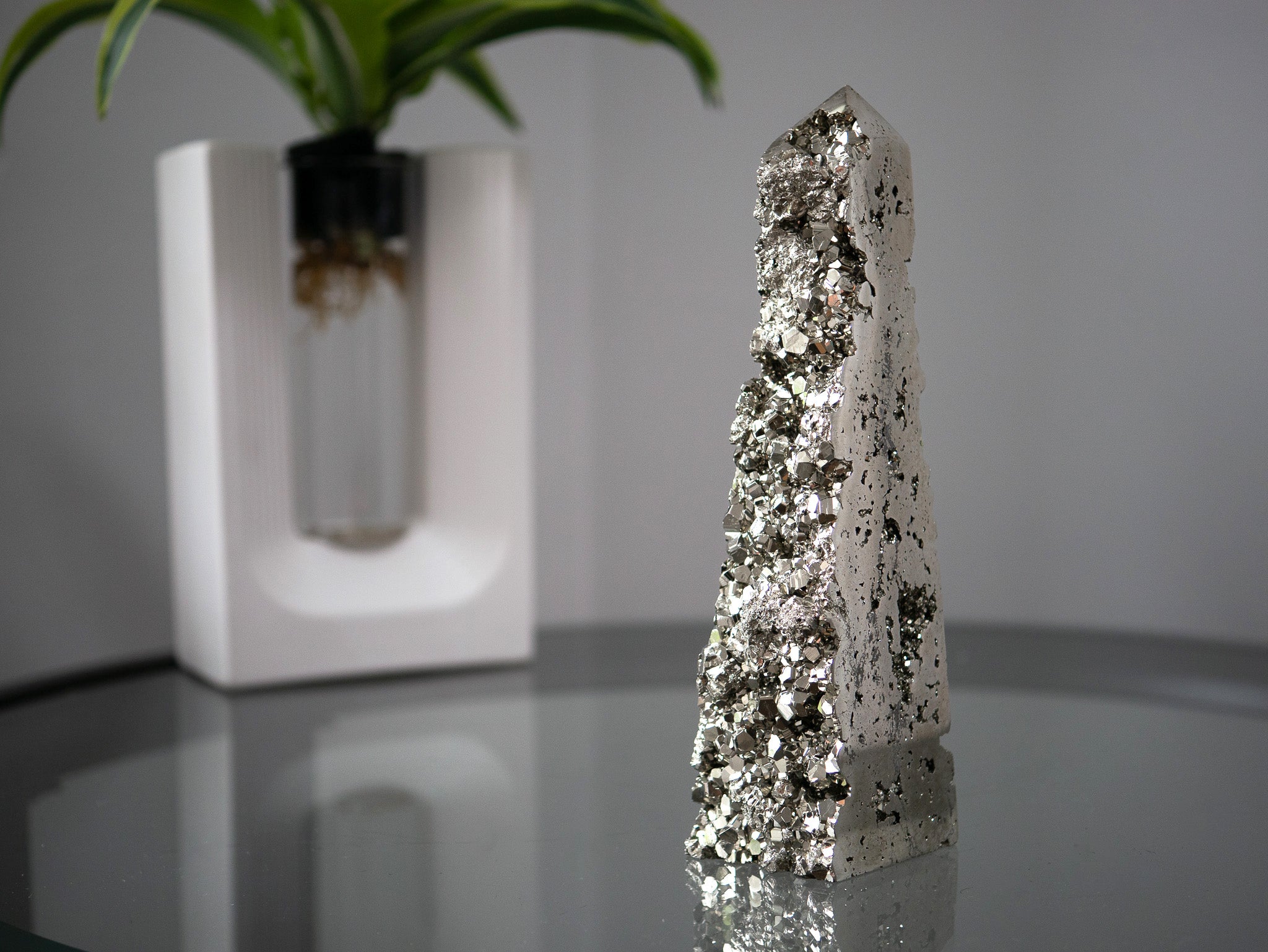Premium Pyrite Obelisk Tower – Soulcial Connection